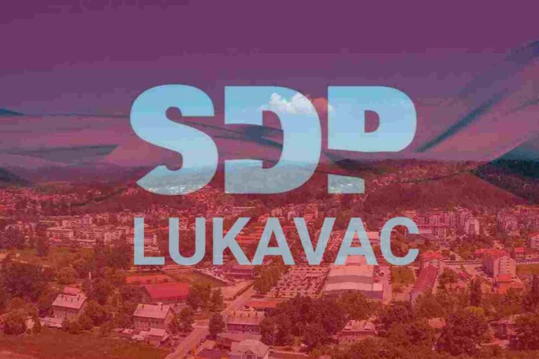 SDP Lukavac: Ne damo našu zemlju, vodu i djecu! - LuPortal